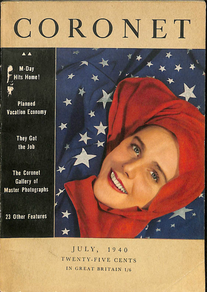 CORONET JULY 1940 M-Day Hits Home（英） ARNOLD GINGRICH, BERNARD GEIS 編 ...