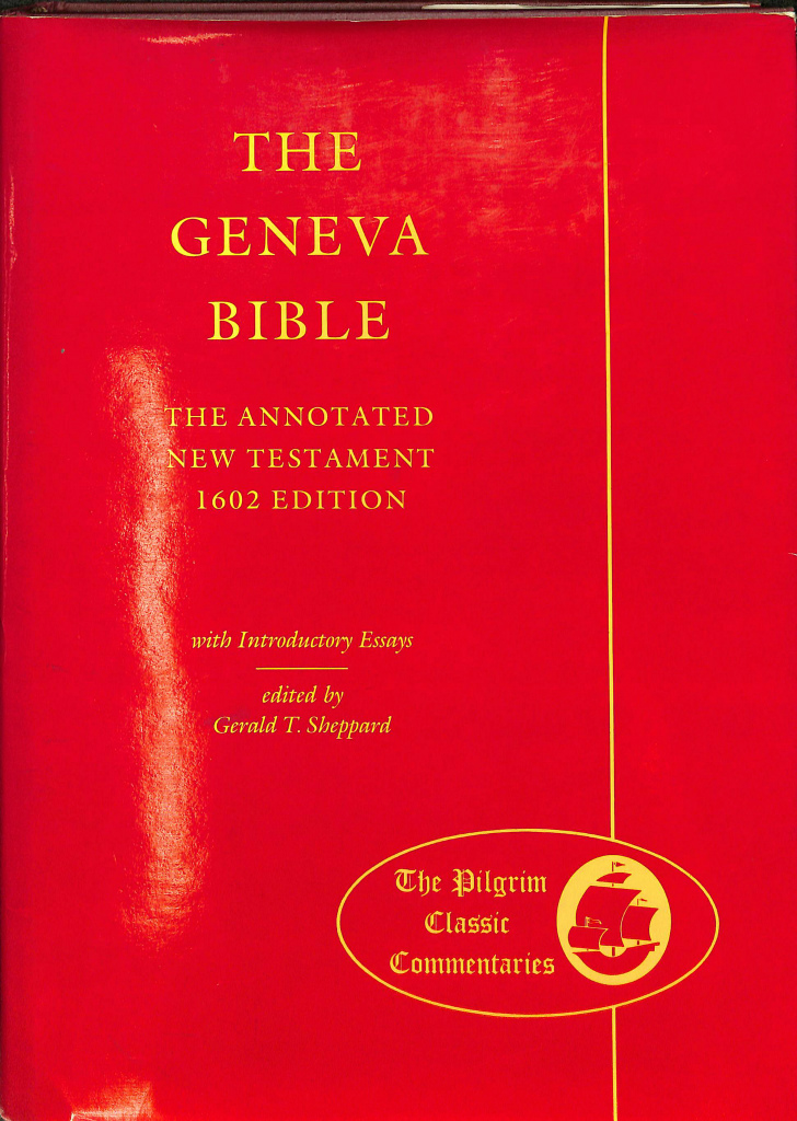 ジュネーヴ聖書（英文）The Geneva Bible Gerald T. Sheppard 編 | 古本よみた屋 おじいさんの本、買います。