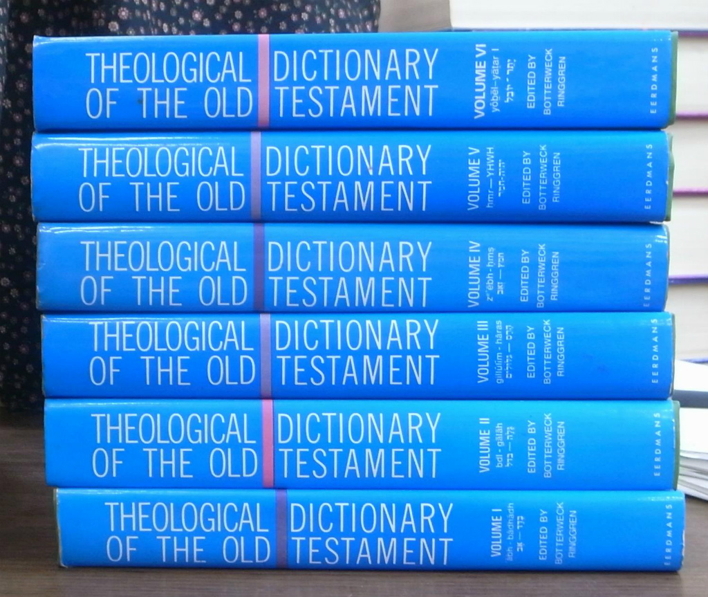 旧約聖書神学事典 （英）THEOLOGICAL DICTIONARY OF THE OLD TESTAMENT 1〜6の6冊 G ...